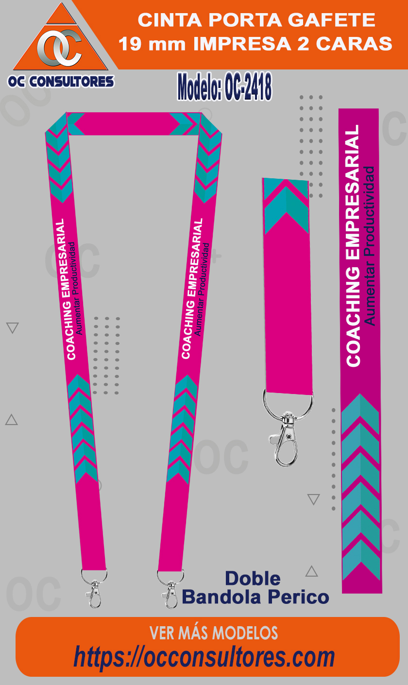 Listones Para Gafetes Personalizados - Para Credenciales